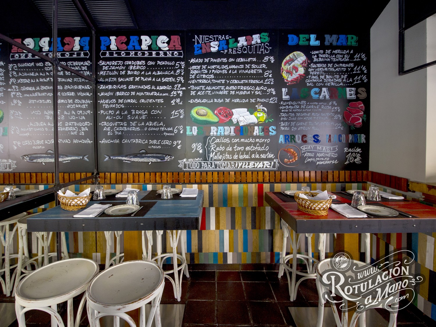 ROTULACION A MANO | Rotulacion a mano para Taberna Moderna